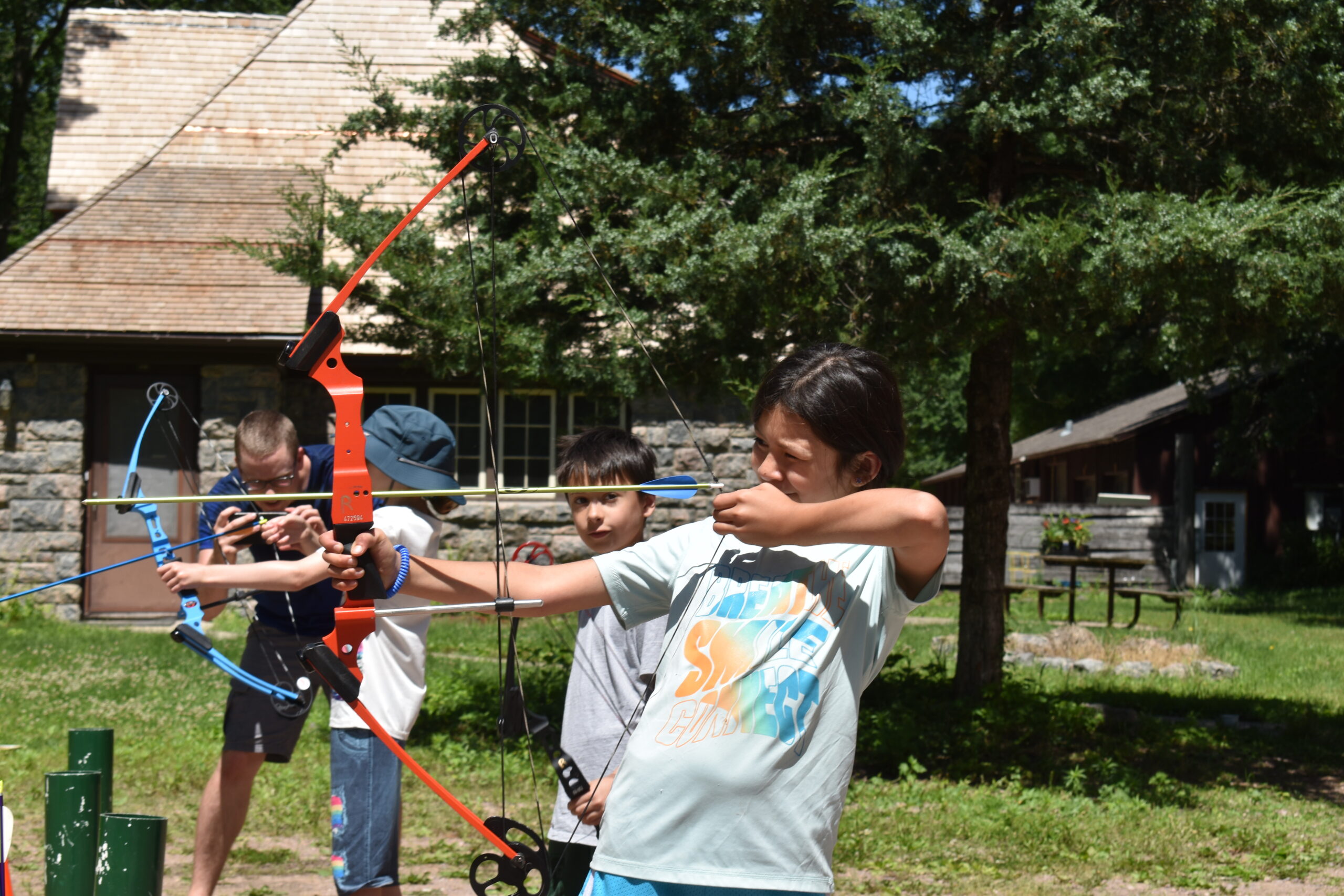Youth get hands-on archery lesson | News, Sports, Jobs - The Journal